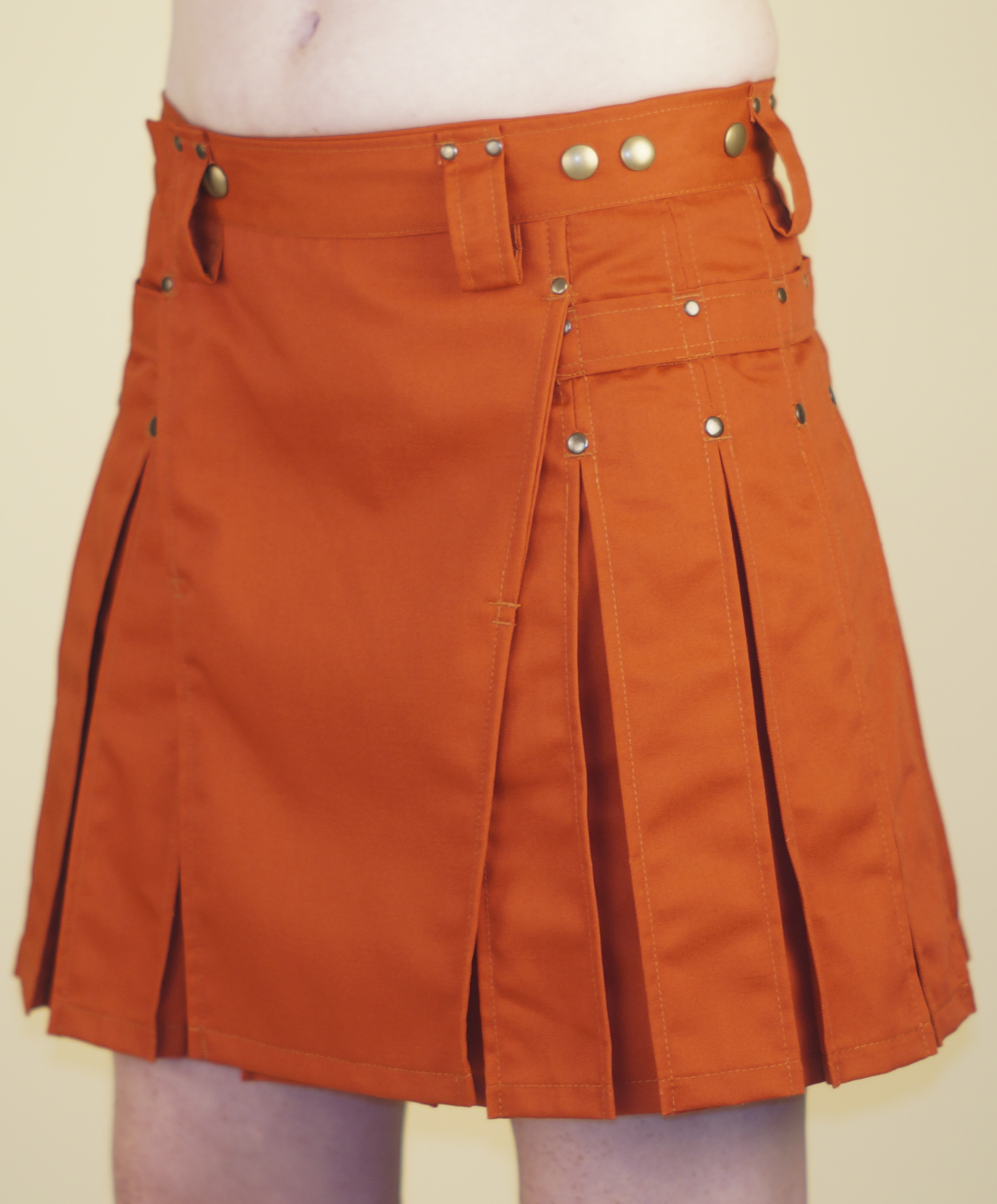 Women's Rust Kilt